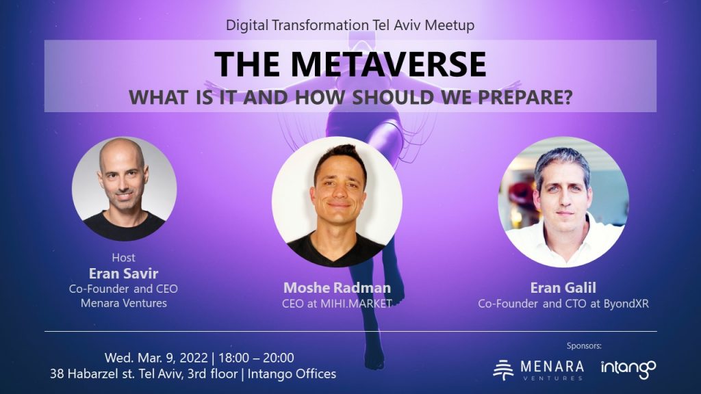 Meetup invitation: The Metaverse - what is it and how should we prepare ...